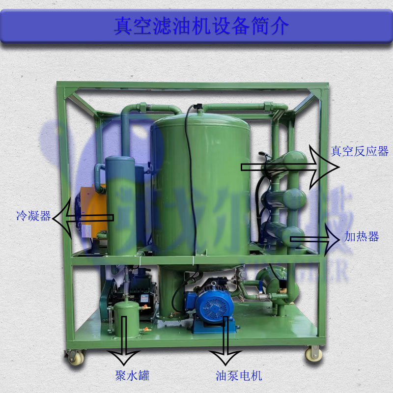 真空滤油机简介 真空滤油机原理,油品净化解决方案,过滤设备净化工艺|英戈尔工业油品净化过滤脱色装置